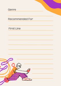 FREE Blind Date With A Book Templates